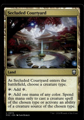 Secluded Courtyard #372 MTG Modern Horizons 3 NM X1 | eBay