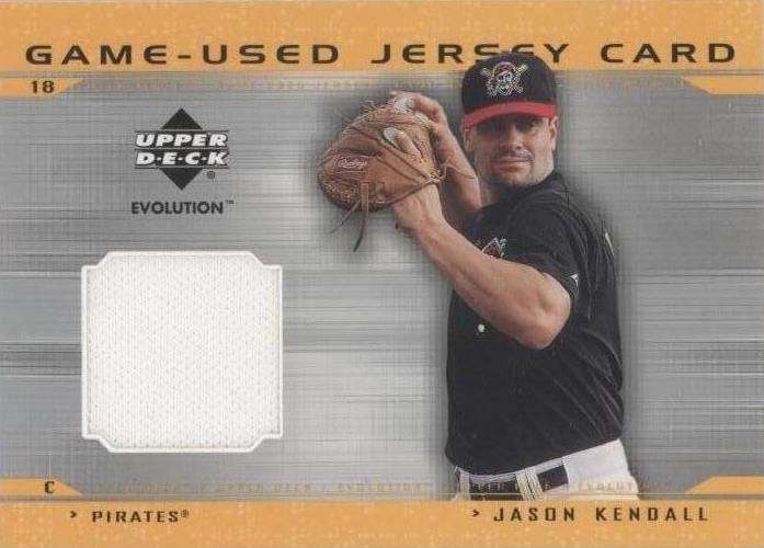 2001 Upper Deck Evolution - Game-Used Jerseys Jason Kendall #J-JK (MEM ...
