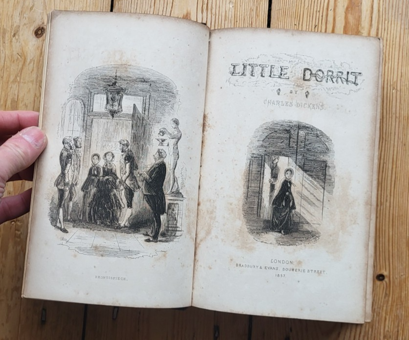 Charles Dickens Little Dorrit HB 1857 UK 1st Edition HB Fine Binding | eBay