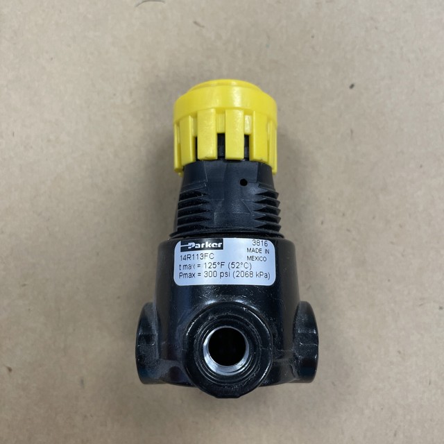 Parker 14R113FC Regulator Relieving Type 2-125 PSI Pressure Range No ...