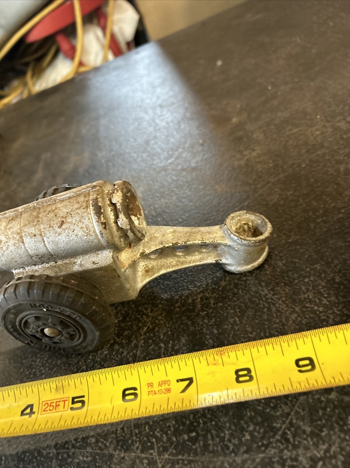 Vintage USA 1940's Big Bang Carbide Toy Cannon Cast Iron Army Premier ...