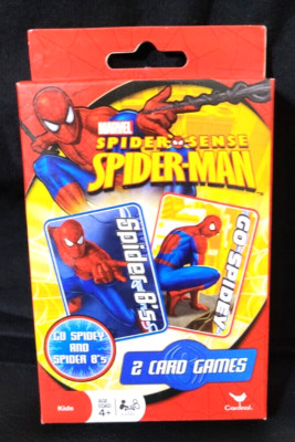 Marvel Spider-Sense Spider-Man Card Games, 2 Pack - Spider 8's & Go ...