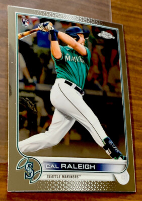 Cal Raleigh 2022 Topps Chrome Rookie RC # 149, Seattle Mariners | eBay