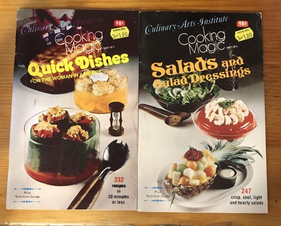 2 Culinary Arts Institute booklets Cooking Magic series, Quick Dishes ...