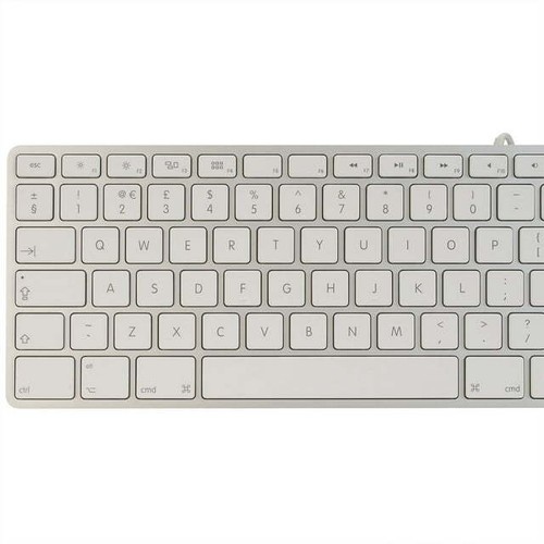 New Apple Wired USB Keyboard with Numeric Keypad MB110LL/A A1243, Good ...