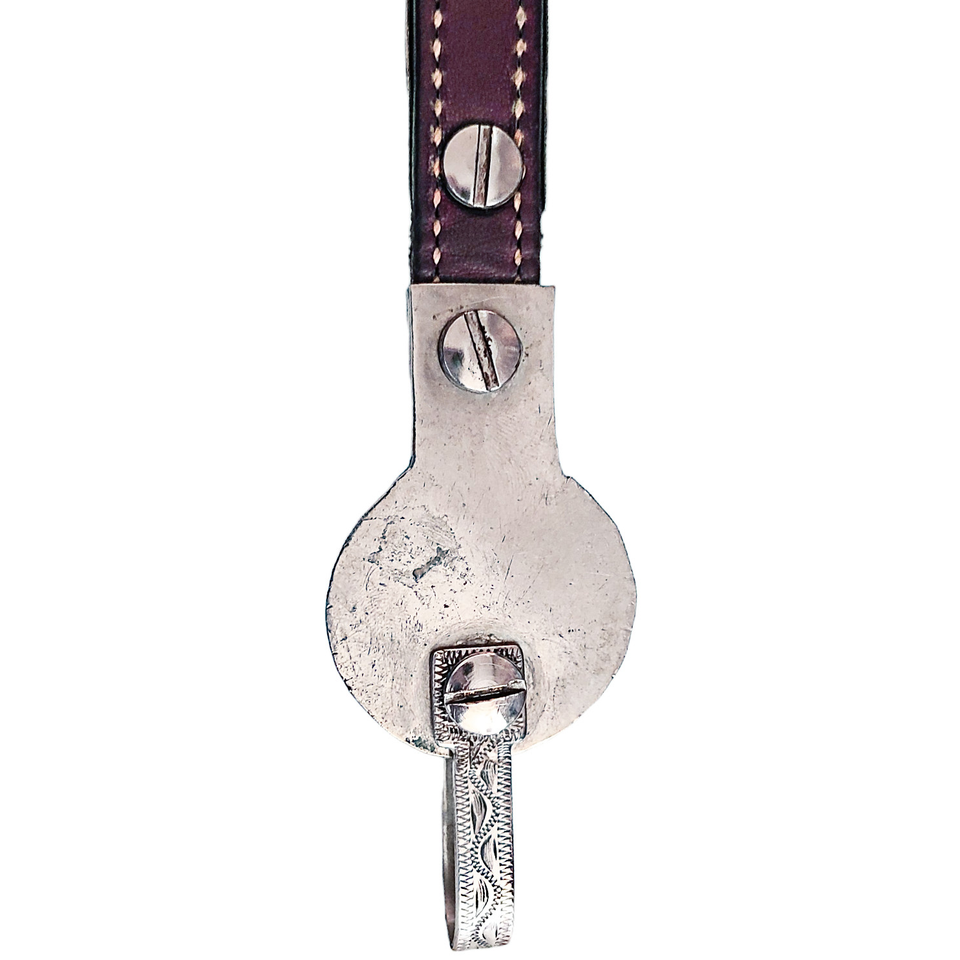 Carlos Silversmith Roseville Sterling Silver Bit Clips Pleasure Horse ...