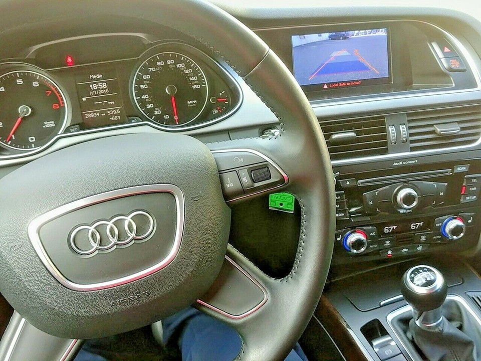 *US Stock* Audi A4 A5 Q5 Rear View Camera Interface Kit Reverse Backup ...