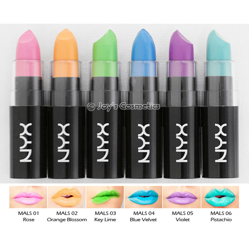 1 NYX Macaron Lipstick / Pastel Lippies "Pick Your 1 Color" *Joy's ...