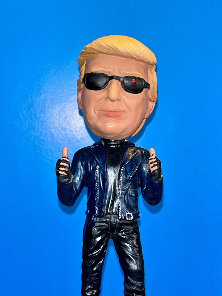 President Donald J Trump Republican Bobble head Beer Tap Keg Handle ...