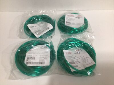 SUNSET HEALTHCARE SOLUTIONS OXYGEN TUBING GREEN 25 FT. RES3025G pack of ...