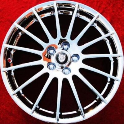 SET OF 4 NEW CHROME 18" JAGUAR XJ8 XJ8L XJR XKR XJ6 TUCANA OEM WHEELS ...