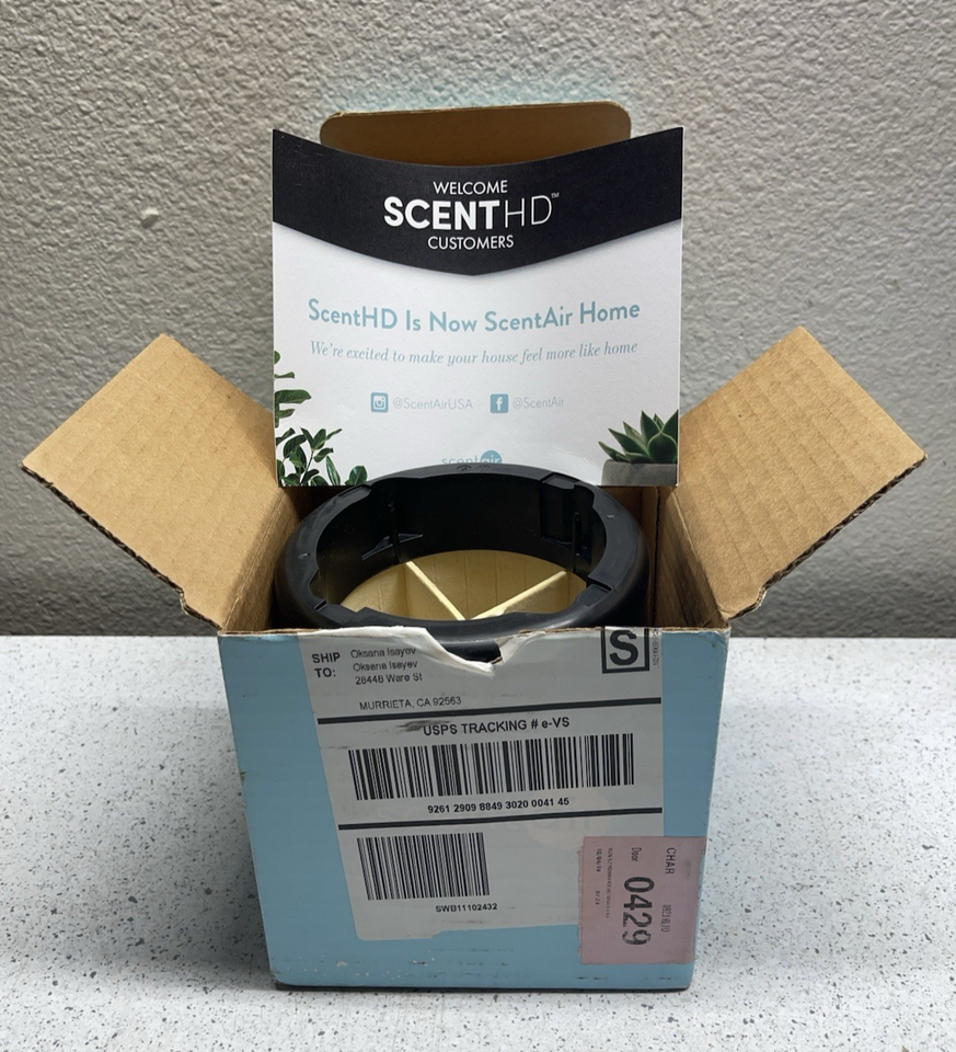 Scent Air HD Diffuser Home Fragrance (Preowned) W/ (NEW) Scent Air ...