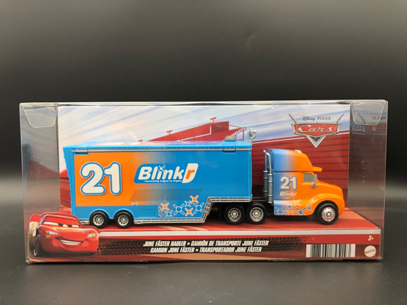 Disney Pixar Cars June Faster Hauler Semi Blinkr Piston Cup 2023 Comet ...