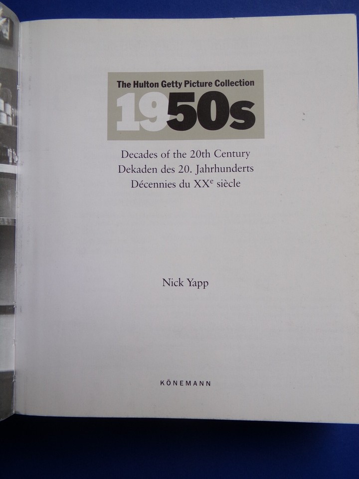 The Hulton Getty Picture Collection 1950s History 20th Century ...