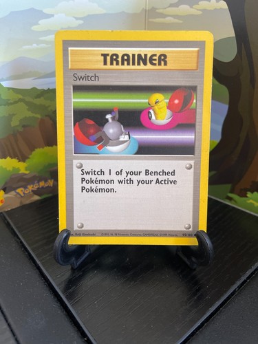 Switch 95/102 - Base Set - Common - Pokemon Card TCG - LP/MP | eBay