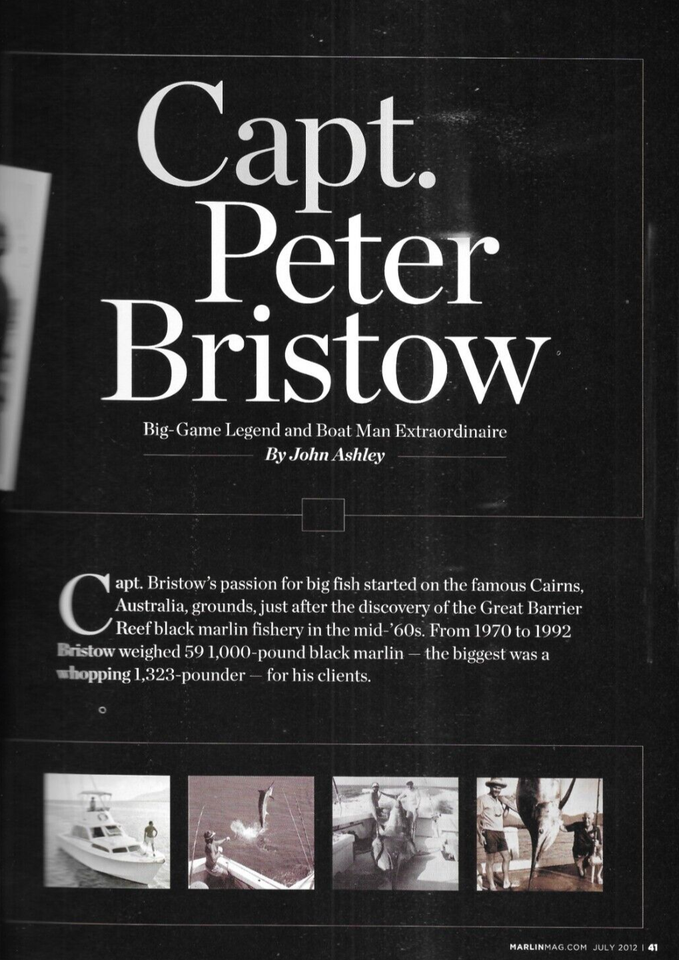 Marlin Fishing Magazine Fast Crew Tips Perfect Live Baits Captain Peter ...