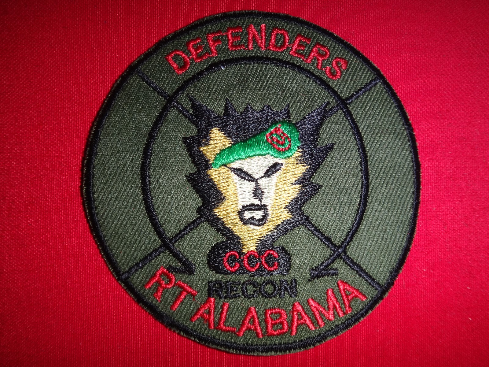 Vietnam War Subdued Patch US 5th SFGrp MACV-SOG RT ALABAMA CCC ...