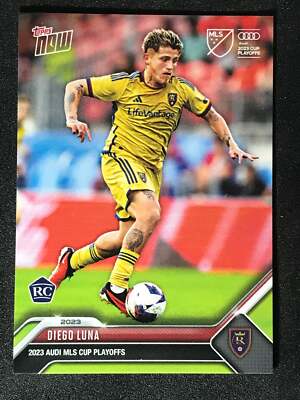 2023 Topps Now MLS Cup Playoffs Base #3 Diego Luna RC - RSL | eBay