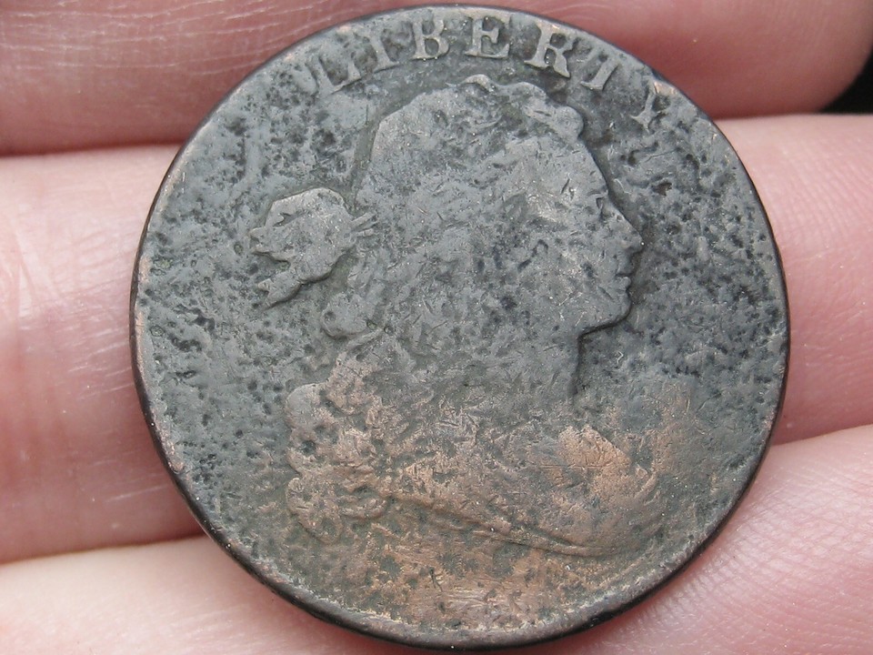 1796-1807 Draped Bust Large Cent Penny- With Stems- Small Fraction | eBay
