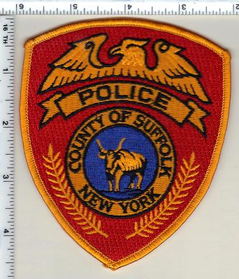 County of Suffolk Police (New York) Shoulder Patch from 1992 | eBay