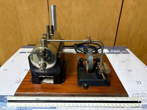 Vintage Jensen MFG Co. Electric Live Steam Engine Model 5 * Steam ...