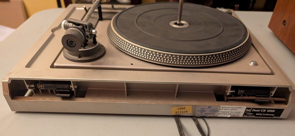 Dual 1258 Automatic Vario Drive Turntable with Grado Cartridge PLEASE ...