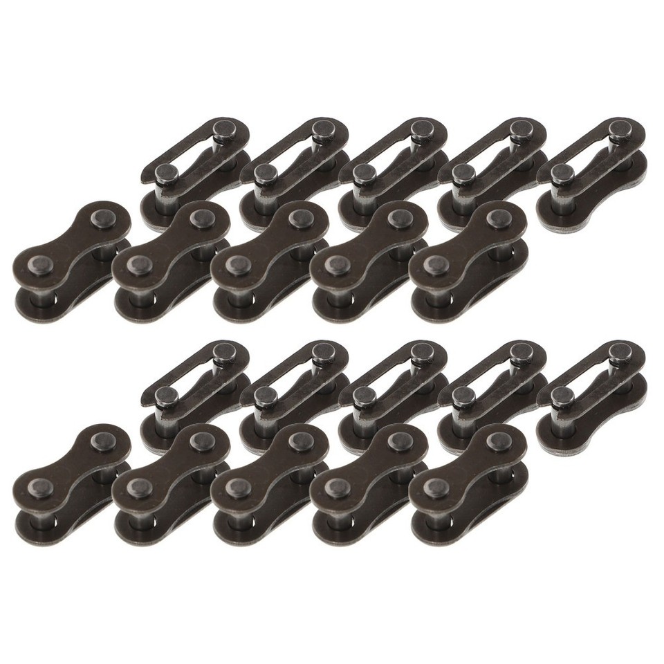 40 Pcs Bike Chain Split Link Connector Joint Bicycle Connectors Lock ...