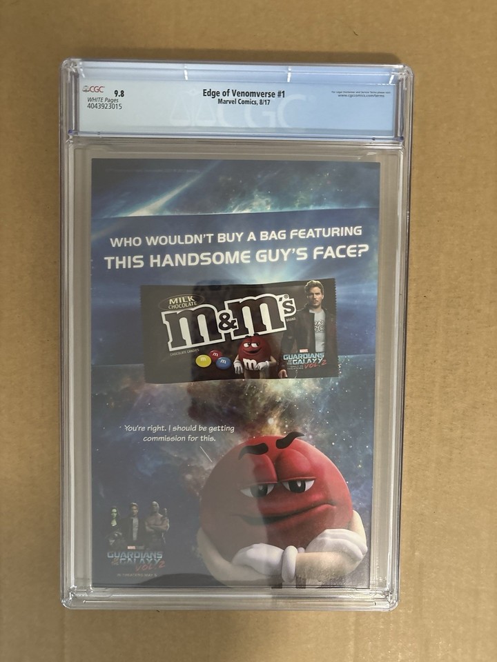 Edge Of Venomverse 1 CGC 9.8 Mattina Venomized Variant (venom) X-23 ...