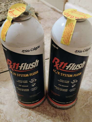 2 Nu-Calgon R11-Flush 4300-09 Air Conditioning & Refrigeration System ...