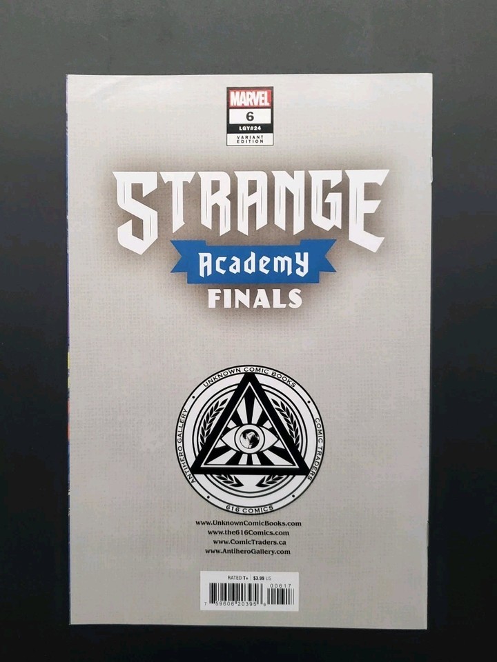 STRANGE ACADEMY: FINALS #6 IVAN TAO UNKNOWN VIRGIN GRAFFITI VARIANT ...