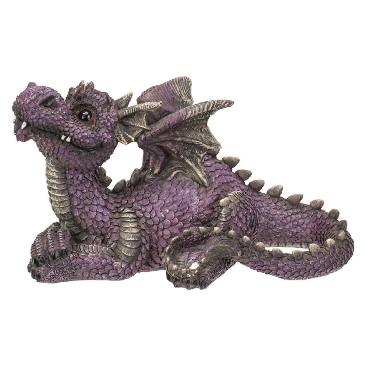 Pacific Trading Purple Dragon Laying Down Figurine 8.7 Inch | eBay