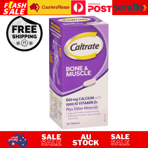 2x Caltrate Bone And Muscle Health Tablets, Multi 100 Count Free ...
