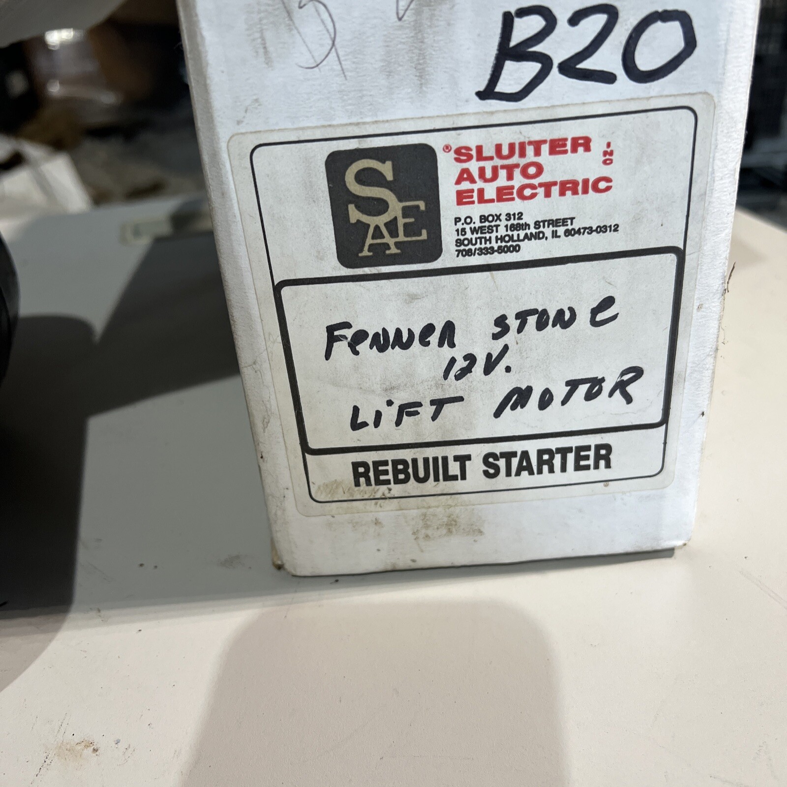 SPX Fenner Stone 12VDC Electric Motor Lift Motor | eBay