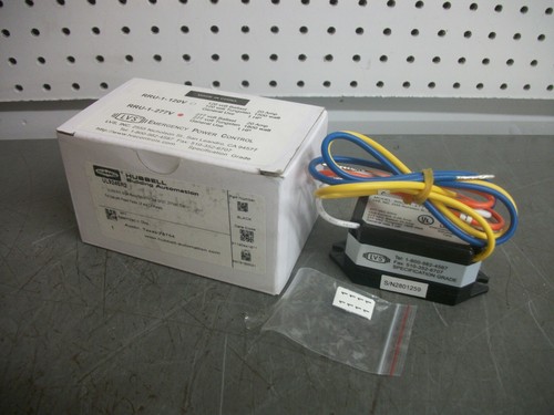 HUBBELL RRU-1-277V UL924 N.C. SHUNT RELAY UL924SR2 20AMP 277VCOIL NIB ...