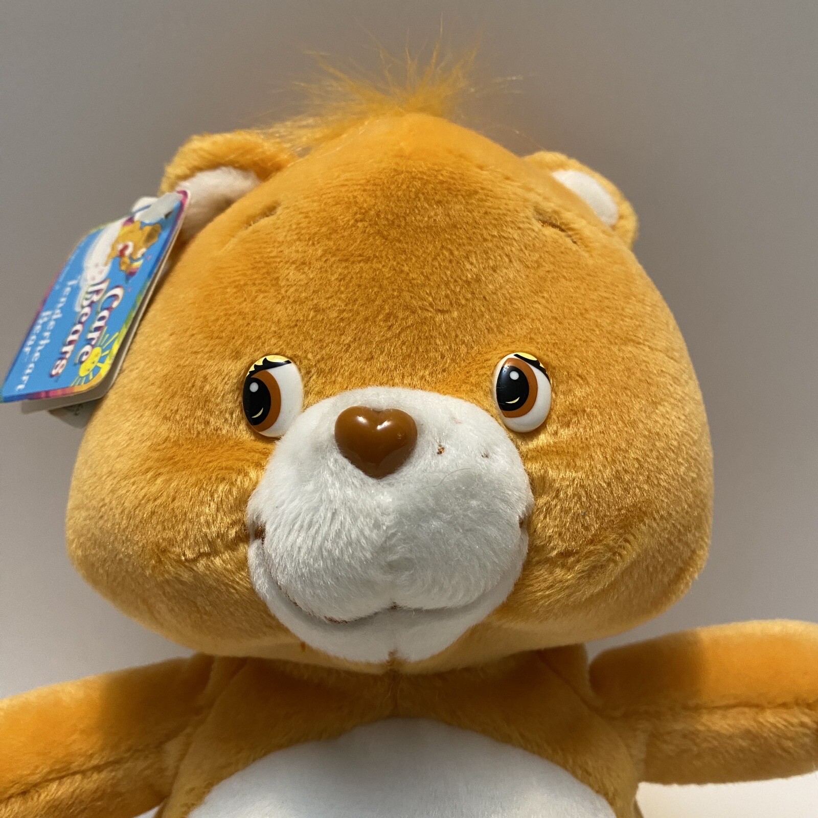 Tenderheart Tender Heart Orange Care Bears Plush Bear 2002 10" TCFC for ...