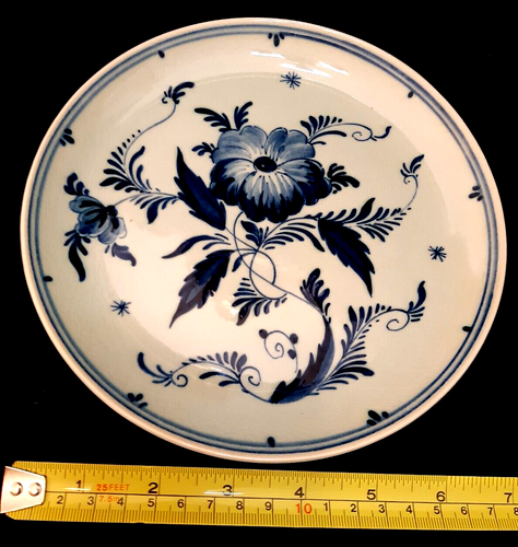 Antique Signed Blue Delft 10 "/ 26 cm Plate Dish Made in Holland | eBay ...