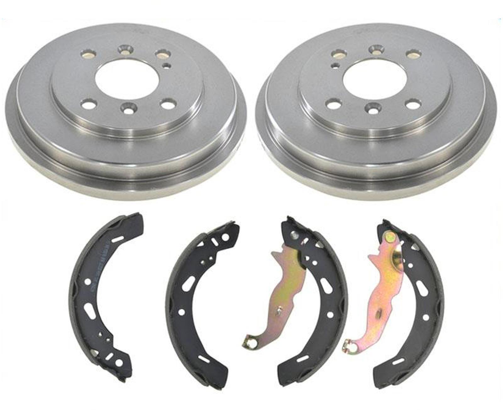 Rear Drums & Brake Shoes for 2011-2019 Ford Fiesta SE With Rear Drum ...