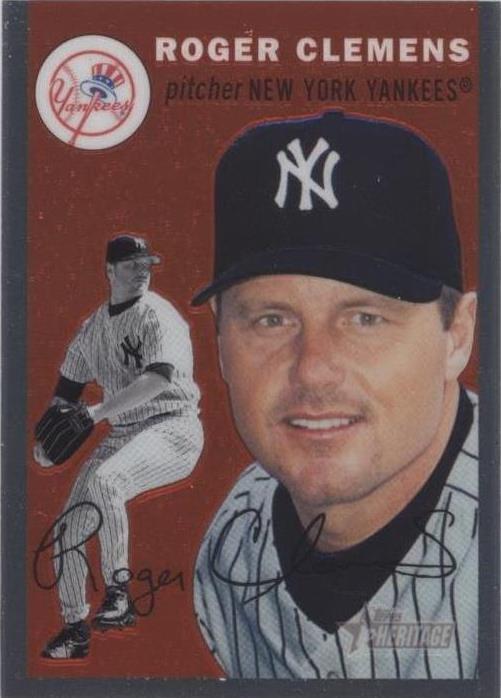 2003 Topps Heritage - Chrome Roger Clemens #THC17 /1954 for sale online ...
