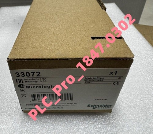 1PCS New Original Schneider 33072 MICROLOGIC 5.0A Control unit Fast ...