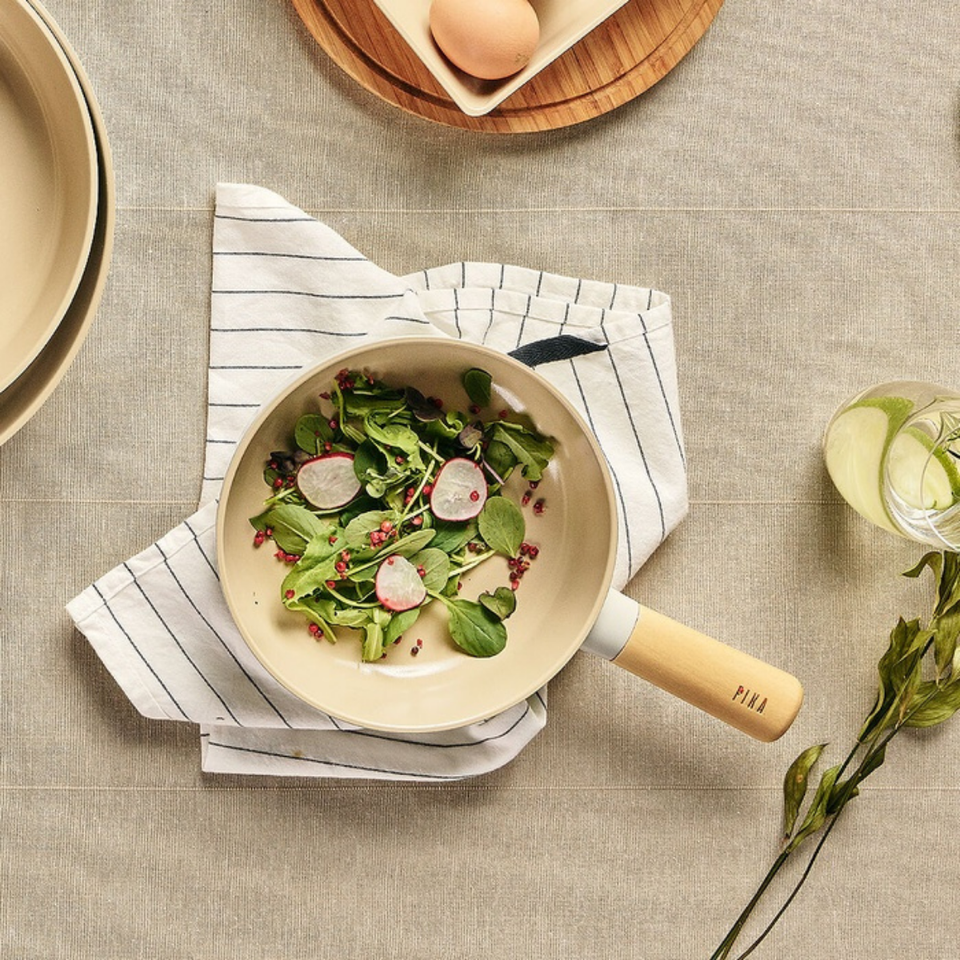 NEOFLAM FIKA Mini Cookware Set, Nonstick Ceramic Coating Pot with Lid ...