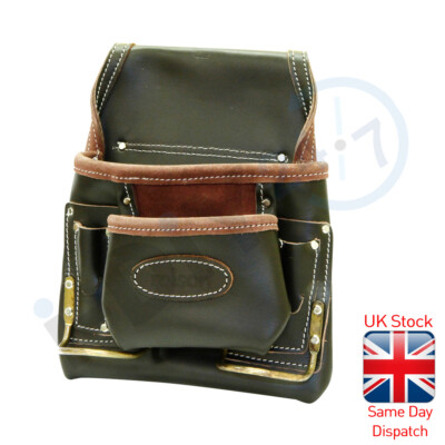 Rolson Oil Tan Top Grain Duty Leather Single Tool Waist Pouch Belt | eBay