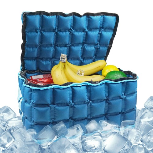 Cooler Bag with Ice Packs Reusable Ice Packs for Coolers Collapsible ...