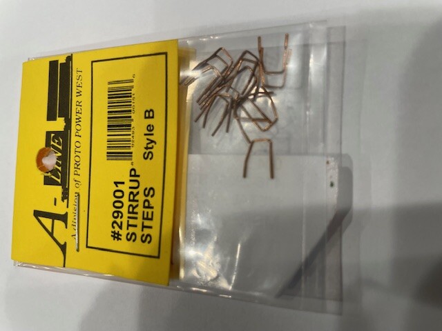 HO-STIRRUP STEP/GRAB IRON/Caboose & Freight LADDER | eBay