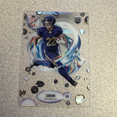 2024 Topps Signature Class Blake Corum Fluidity RC Rookie LA Rams F-15 ...