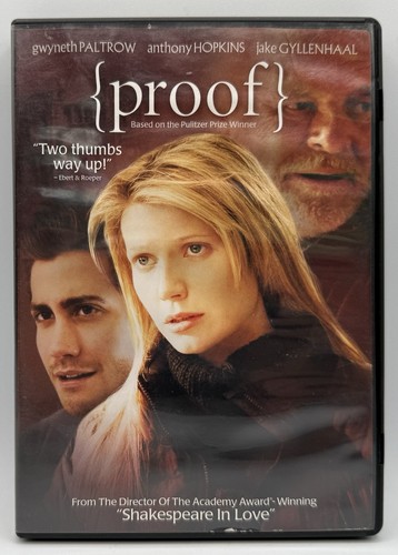 Proof DVD Widescreen Gwyneth Paltrow Anthony Hopkins Jake Gyllenhaal ...