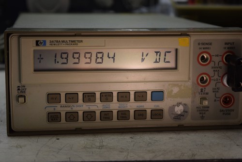 Hewlett Packard Agilent HP 3478A Digital Multimeter GUARANTEED TESTED ...