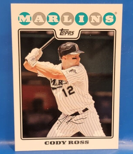 Cody Ross OF Marlins Topps Baseball Card #UH32 2008 | eBay