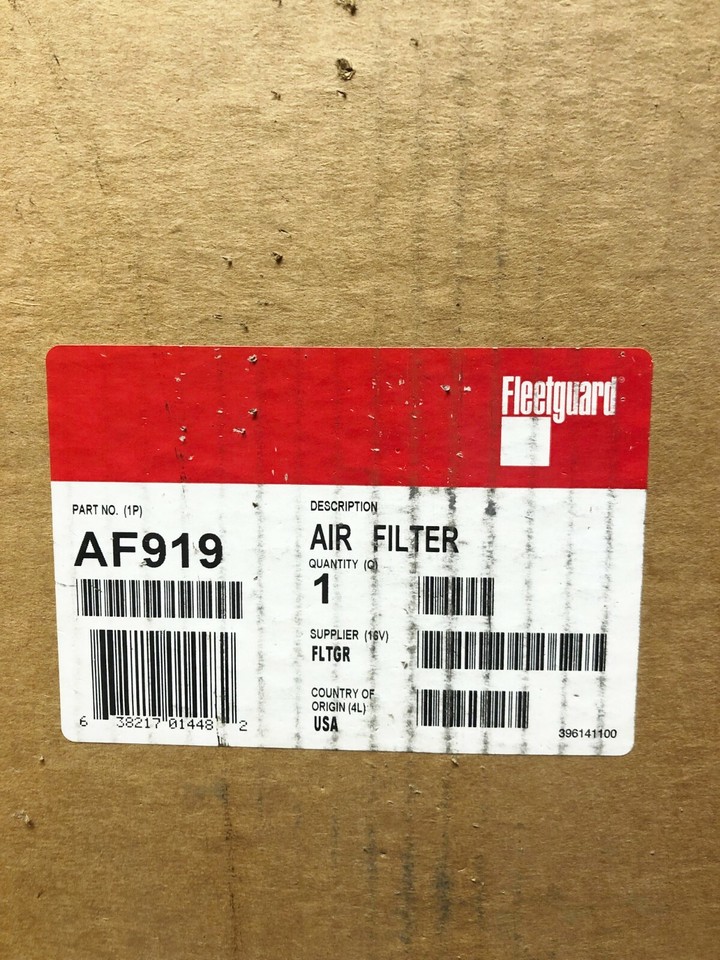 Fleetguard AF919 Air Filter #100418 | eBay