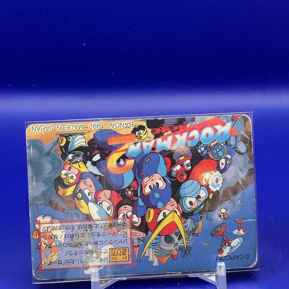 Crash Bomb - Mega Man 2 Rock Man CG Capcom 1992 Japan #001 | eBay