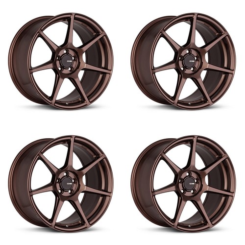 (4X) Enkei TFR Wheels [17x8 / 5x114.3 / ET:45 / CB:72.6] Copper | eBay